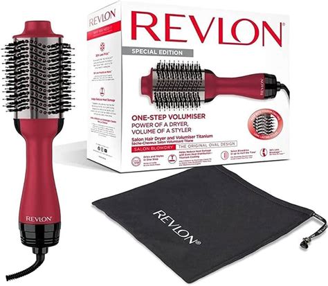 REVLON One Step Hair Dryer And Volumizer Hot Air Brush Titanium Max
