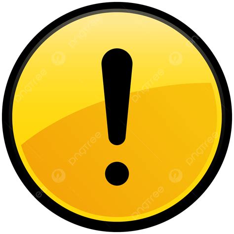 Icono De Advertencia De Círculo Simple Vector PNG Advertencia Icono
