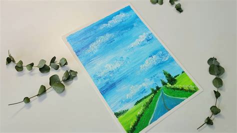 Color Asmr Painting A Landscape In Oils Youtube