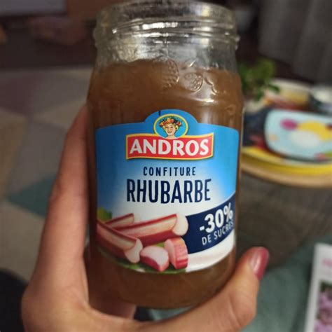 Andros Confiture Rhubarbe Reviews Abillion