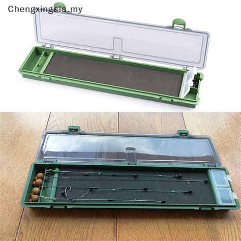 Chengxingsis Carp Fishing Tackle Box Stiff Hair Rig Board With Pins