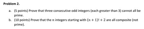 solved a prove that three consecutive odd integers each