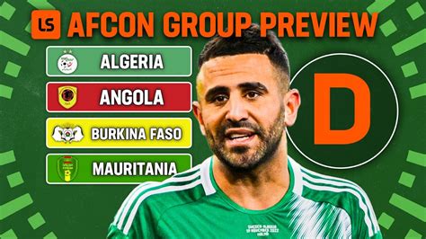 AFCON 2023 Group D Preview LiveScore YouTube
