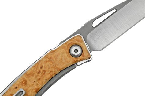 Chris Reeve Mnandi Box Elder Burl Inlay Mna 1008 Gentlemans Knife Advantageously Shopping At