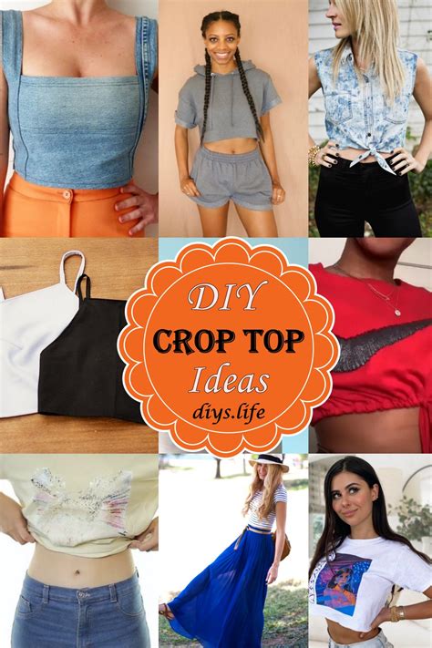 15 DIY Crop Top Ideas DIYS