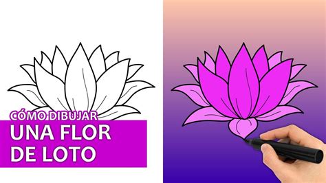 Como Dibujar Una Flor De Loto Paso A Paso La Flor De Loto Es Una De Las