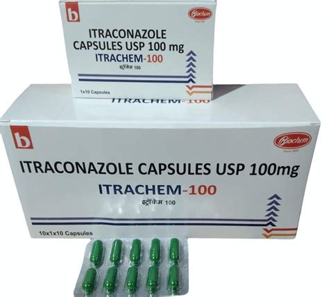 Itraconazole Mg Capsules At Rs Pack Itraconazole Capsule And