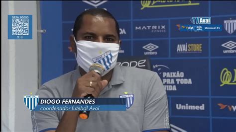 TV Avaí Coletiva de apresentação do técnico Geninho YouTube