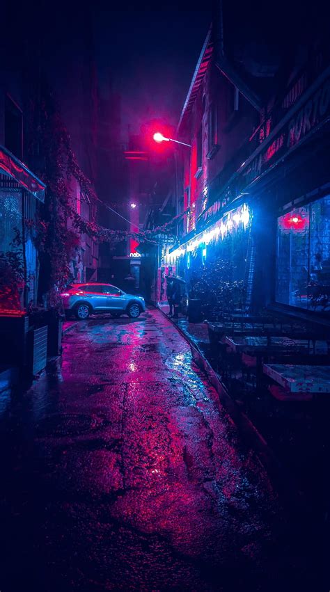 Neon Cyberpunk Phone Cyberpunk Amoled HD Phone Wallpaper Pxfuel