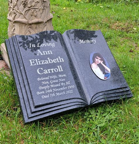 Memorial Grave Marker Grave Plaque Personalised Bible 49 OFF