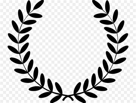 Hand Drawn Laurel Wreath Leaf Clipart Laurel Wreath Clip Art Leaf