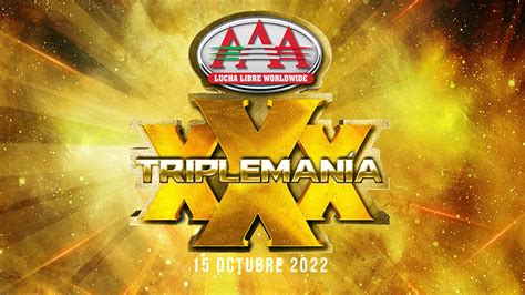 Lucha Libre AAA anuncia la cartelera completa de Triplemanía XXX Ciudad