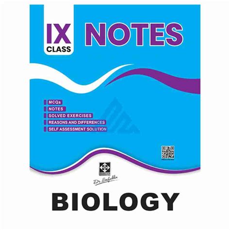 Biology Notes For Class Dr Saifuddin Maryam Academy Booksellers