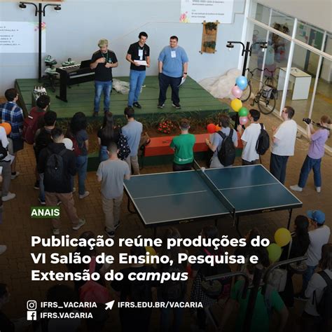 Publicação reúne produções do VI Salão de Ensino Pesquisa e Extensão