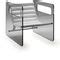 Fauteuil Design Original Naked Tonelli Design En Cuir En Verre