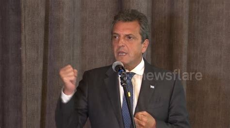Massa Rejected Allegations Of Fraud And Compared Milei To Trump And