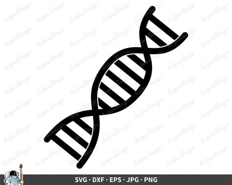 Dna Svg Genetics Clip Art Vector Dna Clipart Dna Cricut Dna Etsy