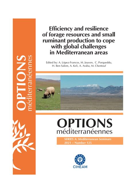 PDF Efficiency And Resilience Of Forage Resources And Small Ruminant