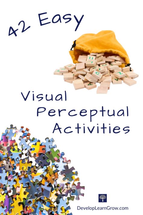 42 easy visual perceptual activities that enhance learning develop learn grow