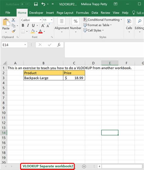 How To Do A Vlookup Between Two Spreadsheets In Vlookup Examples An