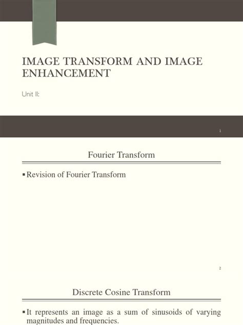 unit ii digital image fundamentals pdf data compression discrete fourier transform