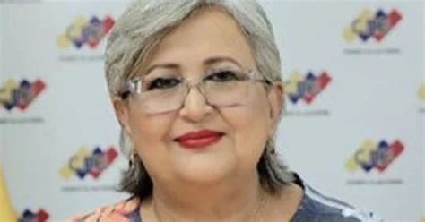 Muere Tibisay Lucena Expresidenta Del Consejo Nacional Electoral De