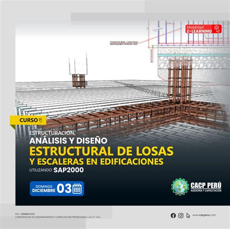 CACP Perú Curso Estructuración Análisis Y Diseño Estructural De