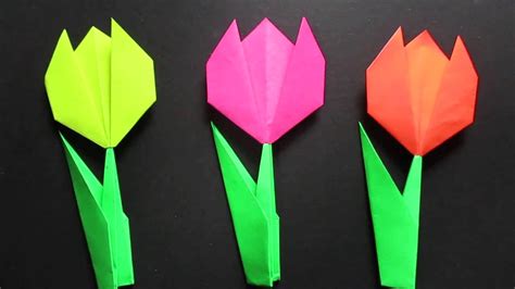 Como Fazer Tulipas De Papel REVOEDUCA