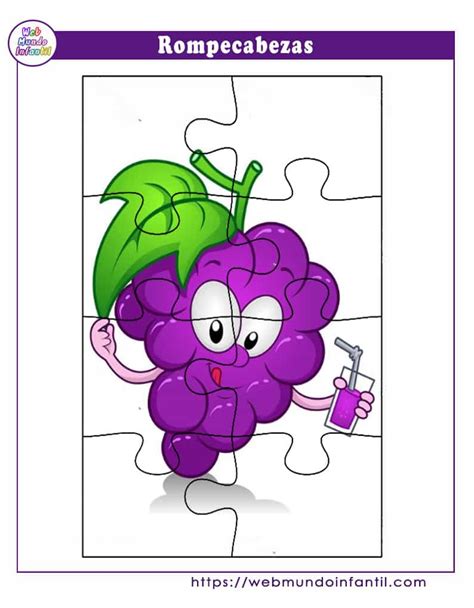 Rompecabezas para niños para imprimir Puzzles