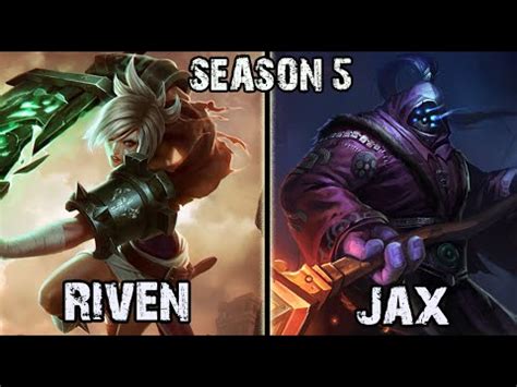 Riven Vs Jax TOP Ranked Challenger NA YouTube