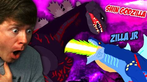 Shin Godzilla Vs Zilla Jr The Super Fight Youtube