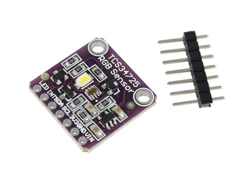 Sensor De Cor RGB TCS34725 Filtro IR Usinainfo