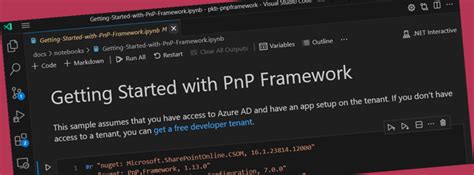 Introduction To Polyglot Notebooks And Pnp Framework Astrowind