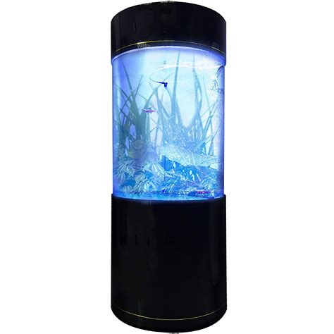 Large Cylinder Aquarium Atelier Yuwa Ciao Jp