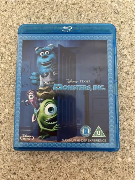 Monsters Inc Blu Ray Disc Disney Pixar Picclick Uk