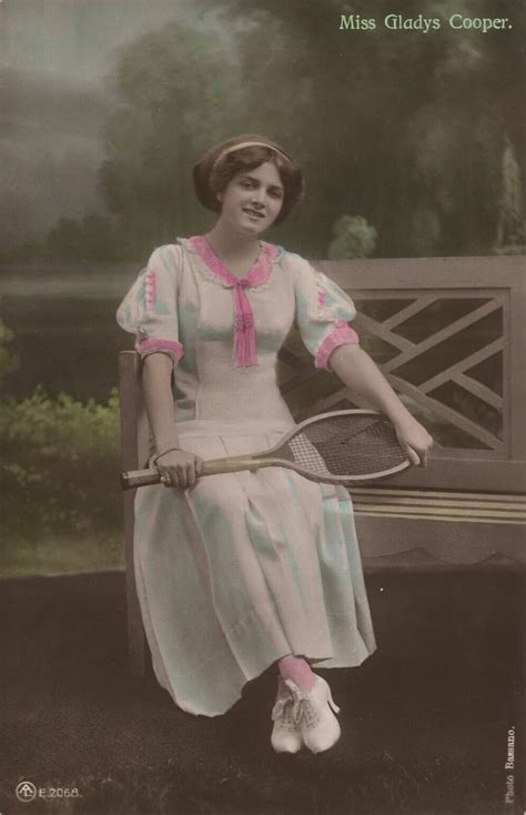 Vintage Ephemera Colored Postcard Actress Gladys Cooper Posed In