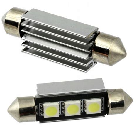ŻARÓWKA RURKA C5W C10W 3 LED SMD 5050 CANBUS 41MM ERLI pl