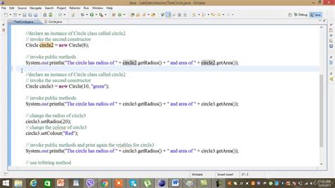 16 object oriented programming lab exercise 1 with solution youtube