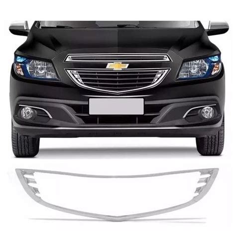 Friso Grade Inferior Chevrolet Onix Cromado No
