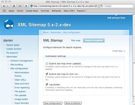Submitting Your Site Map To Search Engines Drupal Org