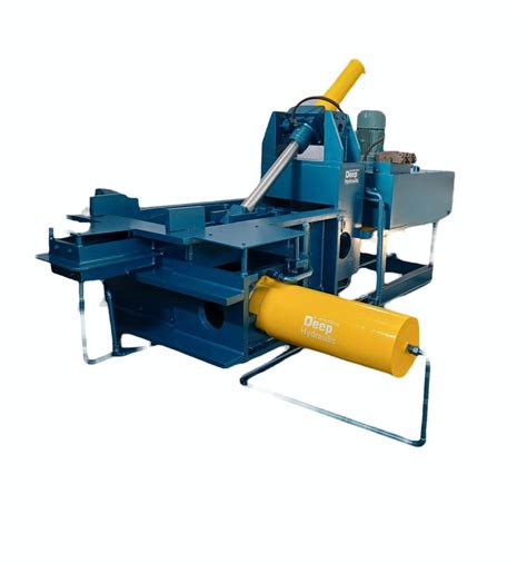 Mild Steel Triple Action CRC Scrap Bailing Machine Capacity 100 Ton
