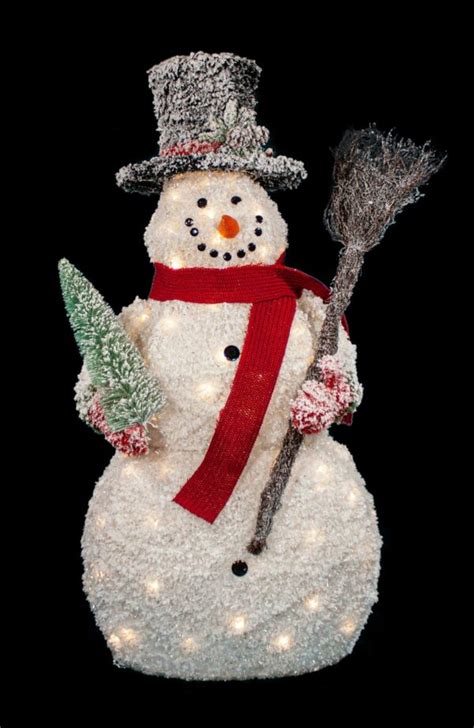 Lighted Snowman Orman Inc