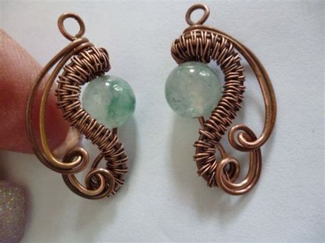 Madonna Earrings Tutorial By Majesticwireartworks On Etsy Wire Wrapped