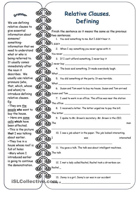 Relative Clause 35 Examples Usage Types Format Pdf