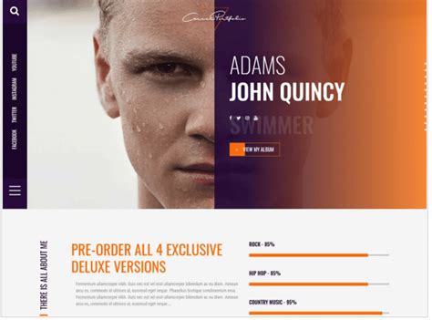 Career Portfolio Portfolio Website Wordpress Theme Designhooks