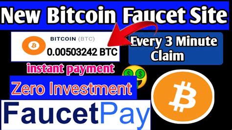 High Paying BTC Faucet Every 5 Minute Claim Unlimited Claim