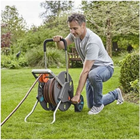 Dévidoir sur roues GARDENA Aquaroll L Jardiland