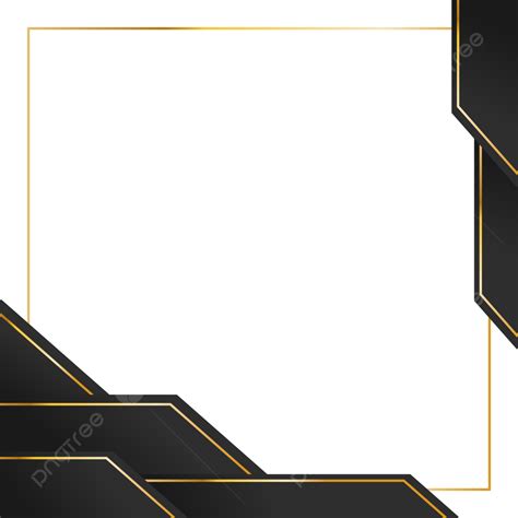 Simple Black Corner Border Corner Border Simple Border Black Border