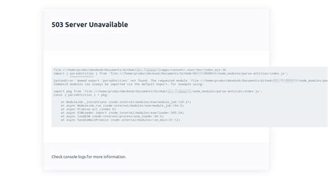 First Setup And Yarn Dev CommonJS Modules Can V2 Issue 1191 Nuxt