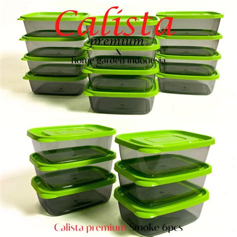 Jual FOOD KONTAINER CONTAINER PREP SET TOPLES PLASTIK KOTAK CALISTA SET
